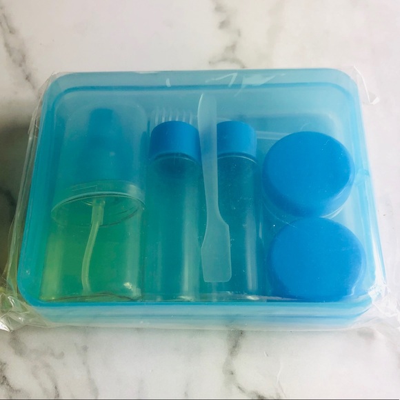 Makeup | New Travel Cosmetic Containers Bottles Box Set | Poshmark